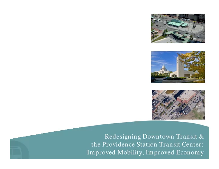 [PPT] - Redesigning Downtown Transit & Redesigning Downtown Transit ...