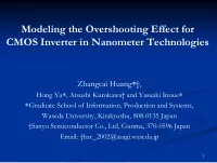 [PPT] - CMOS Inverter: Power Dissipation and Sizing CMOS Inverter Power ...