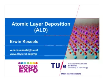 [PPT] - Spatial Atomic Layer Deposition a novel very fast atmospheric PowerPoint Presentation ...