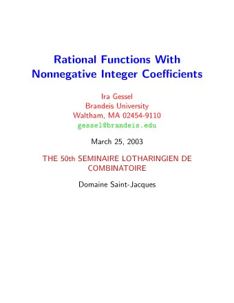 [PPT] - RATIONALITY OF GROUPS AND CENTERS OF INTEGRAL GROUP RINGS ...