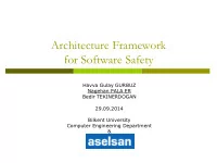 [PPT] - Safety Architecture Overview Framework for the prediction ...