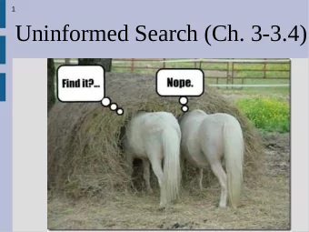 [PPT] - Breadth first search Uniform cost search Robert Platt ...